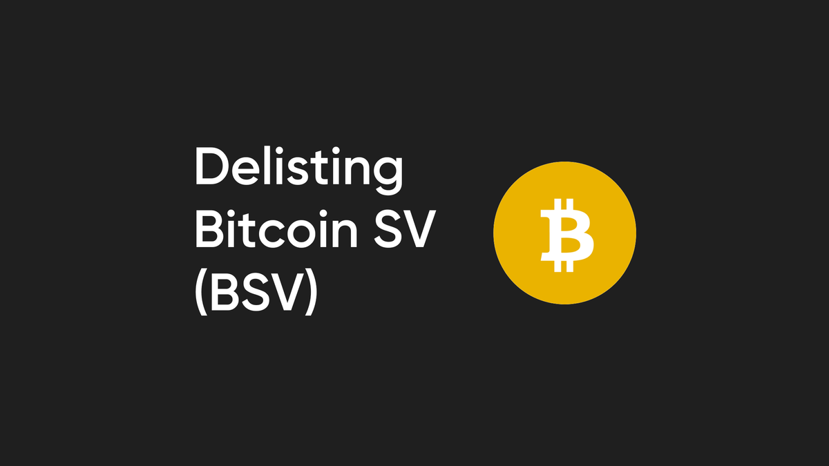 Bitvavo Will Delist Bitcoin SV (BSV)